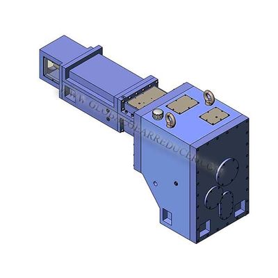 Counterrotating Parallel Double Screw Extruder Gearbox For PVC Pipe ...